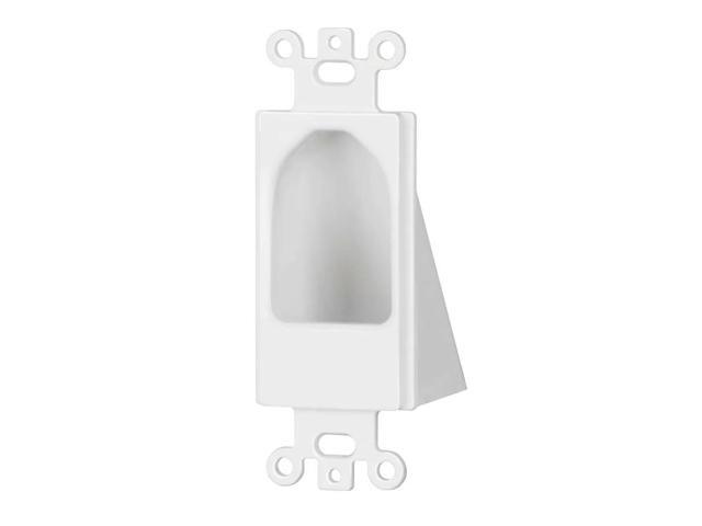 Click here for Monoprice Reverse Nose Decora Plate - White Easily... prices