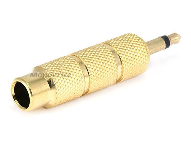 Click here for Monoprice Metal 3.5mm TS Mono Plug to 1/4in (6.35m... prices