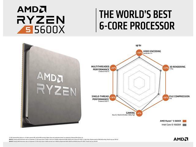 Click here for AMD Ryzen 5 5600X 6-core  12-Thread Unlocked Deskt... prices