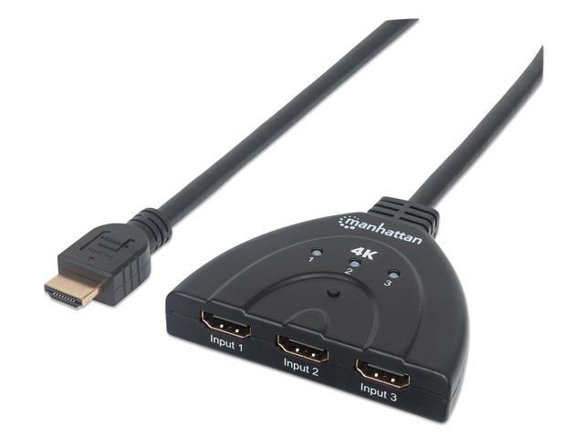 Click here for HDMI Switch 3-Port 4K@60Hz Connects x3 HDMI source... prices