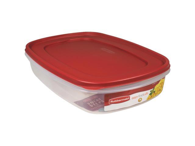 Click here for Rubbermaid 24 Cup Rectangle Easy Find Lid Food Sto... prices