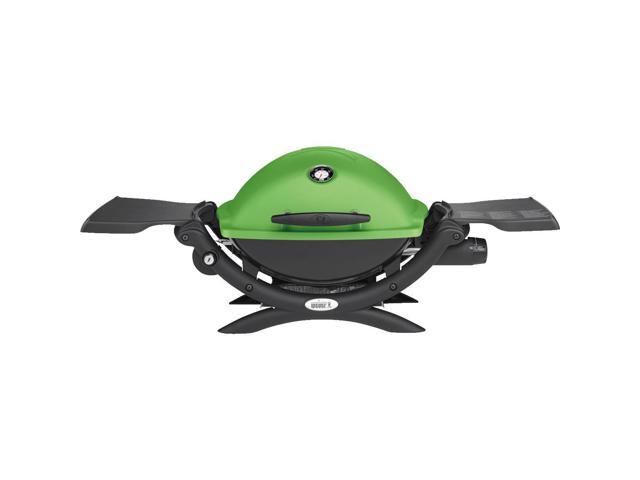 Click here for Weber Q 1200 Gas Grill (Green) - Green prices