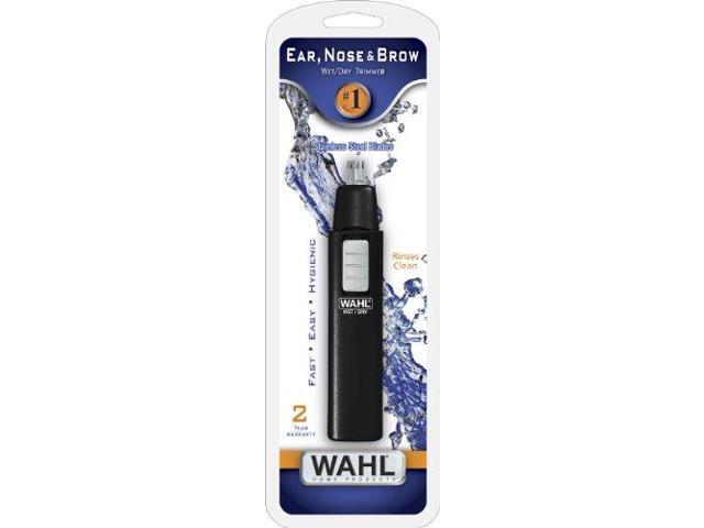 Click here for Wahl Trimmer Ear Nose Brow Wet Dry Stainless - Bla... prices