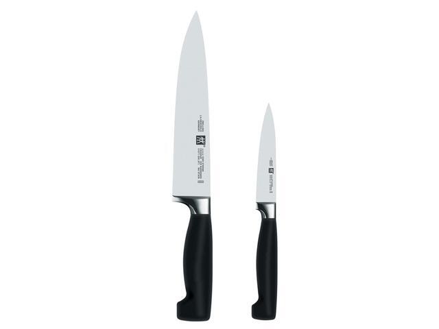 Click here for ZWILLING Four Star 2-pc The Must Haves Knife Set prices