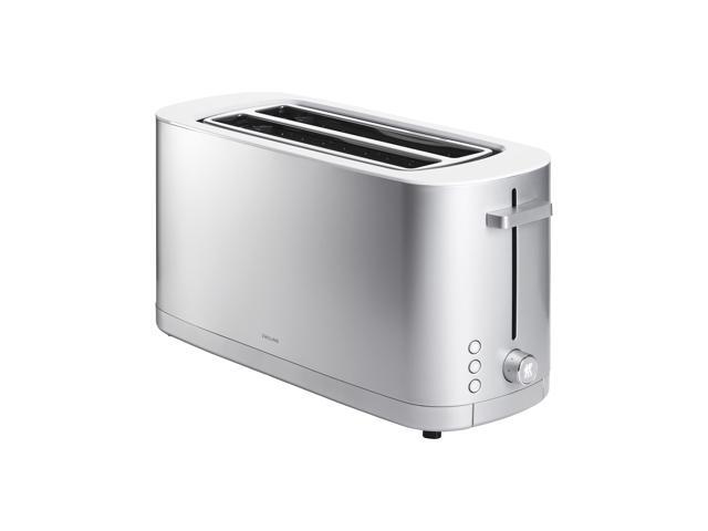 Zwilling Enfinigy 2-Long Slot Silver Toaster - Silver-Tone