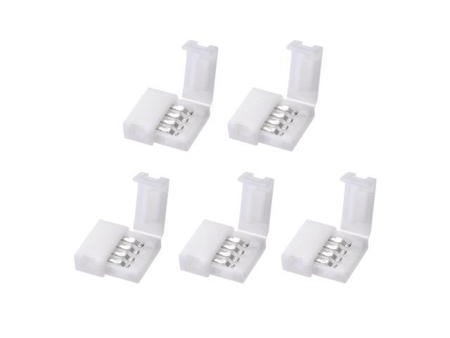 Click here for 10mm 4P LED Strip Connector Solderless for 5050 35... prices