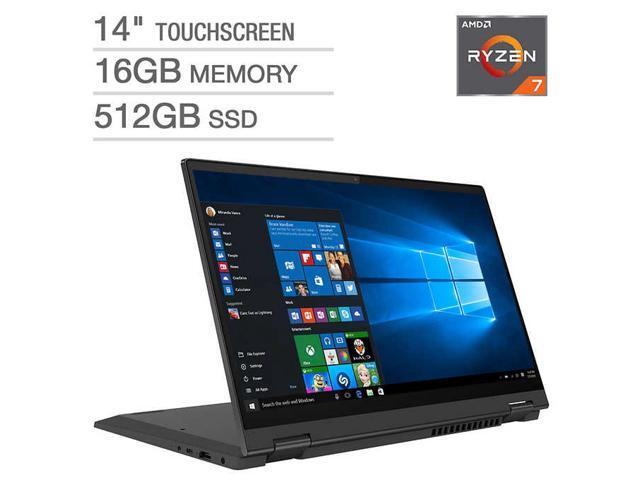 Click here for Lenovo Flex 5 14 2-in-1 Touchscreen Laptop - AMD R... prices