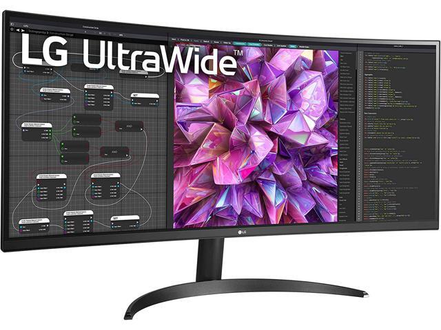 Lg 34WQ60C-b 34" 21:9 UltraWide Qhd Curved Ips Lcd Hdr Monitor
