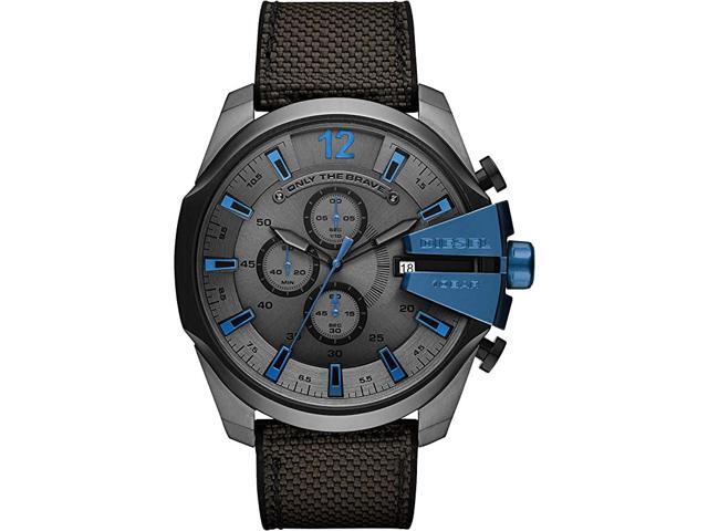 Click here for Diesel Mens Mega Chief Stainless Steel Chronograph... prices