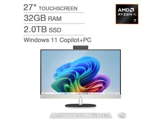 Click here for HP 27 All-in-One Touchscreen Desktop PC - AMD Ryze... prices