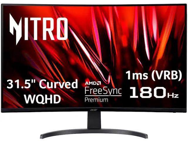 Click here for Acer - Nitro Gaming 31.5 Curved WQHD 180Hz 1ms Fre... prices