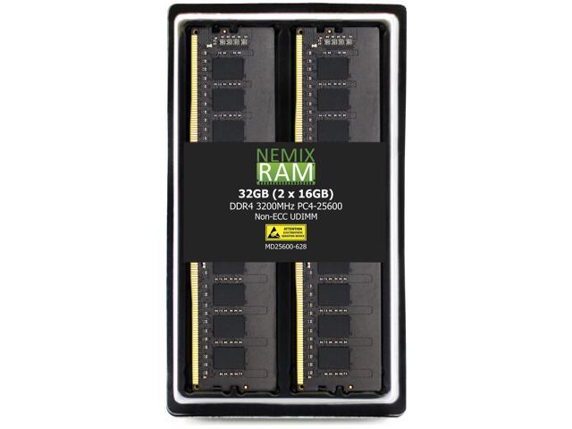 Click here for NEMIX RAM 32GB (2X16GB) DDR4 3200MHZ PC4-25600 2Rx... prices