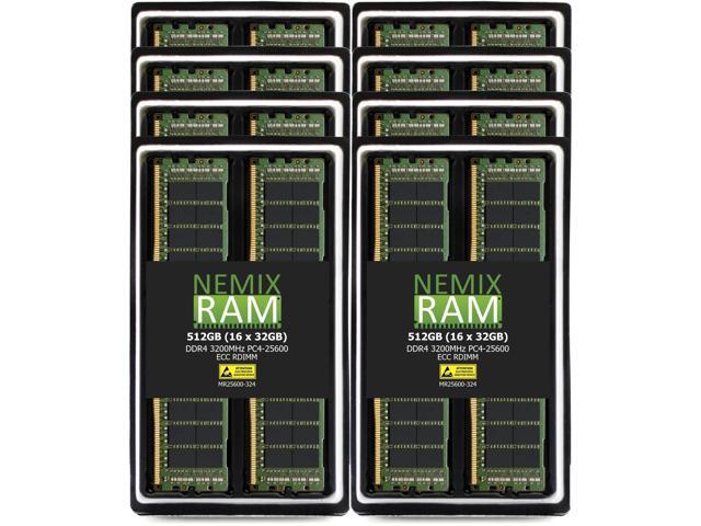 Click here for NEMIX RAM 512GB (16X32GB) DDR4 3200MHZ PC4-25600 2... prices