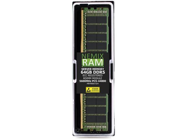Click here for NEMIX RAM 64GB (1X64GB) DDR5 5600MHZ PC5-44800 2Rx... prices