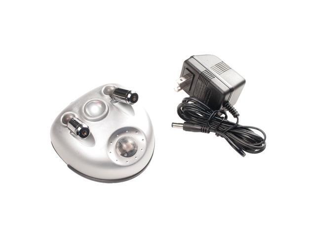 Maxsa Innovations Park Right Silver Dual Garage Laser Park With Light - Silver