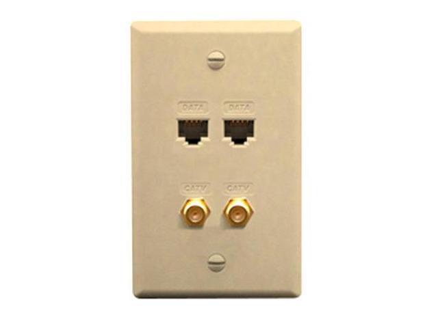 Click here for ICC ICRDS2F5IV FACEPLATE IDC 2 DATA AND 2 F TYPE I... prices