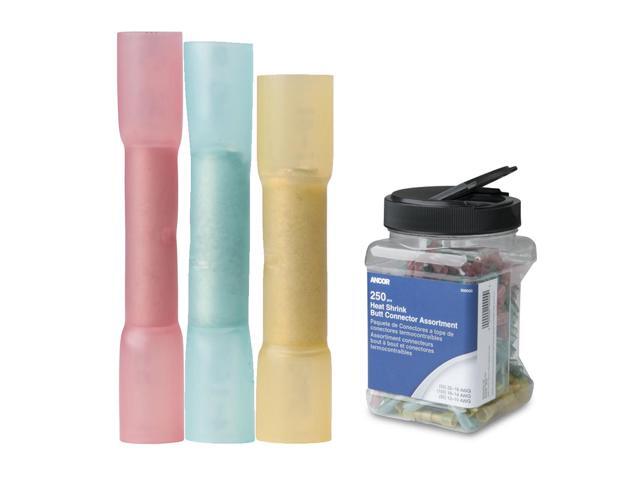 Click here for ANCOR HEAT SHRINK BUTT CONNECTOR MULTI PACK 250 PK prices