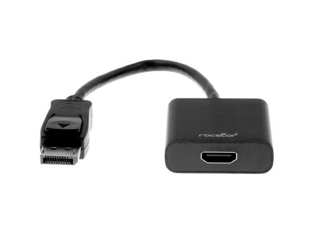 Click here for ROCSTOR Y10A101-B1 DISPLAYPORT TO HDMI ADAPTER - 1... prices