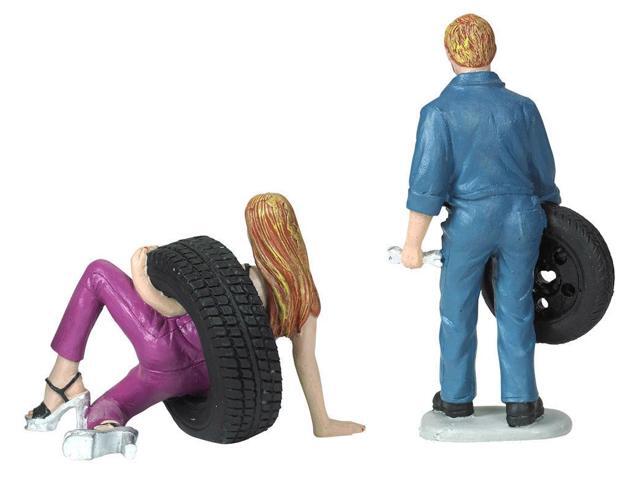 Click here for Val and Gary Tire Brigade 2 piece Figurine Set 1/1... prices