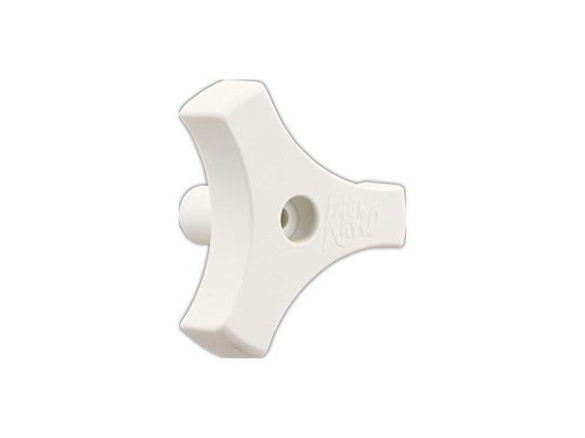 Click here for JR Products 20185 White 13/16 Tri-Lug Window Knob prices