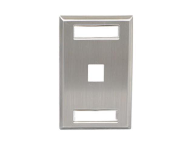 Click here for FACEPLATE  ID  STAINLESS  1-GANG  2-PORT prices