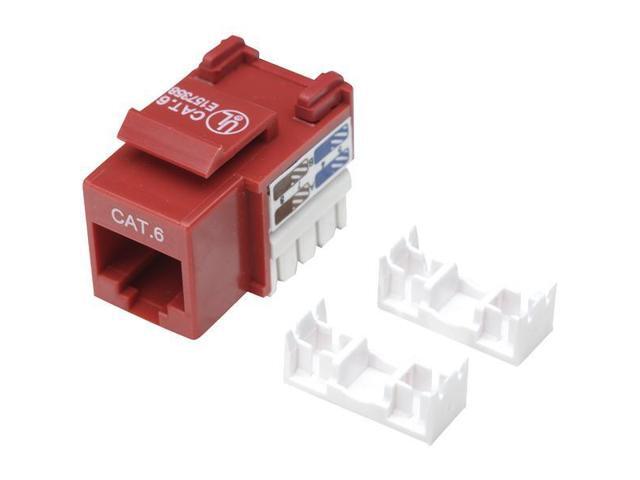 Click here for Intellinet Cat6 UTP Punch-Down Keystone Jack  Red... prices