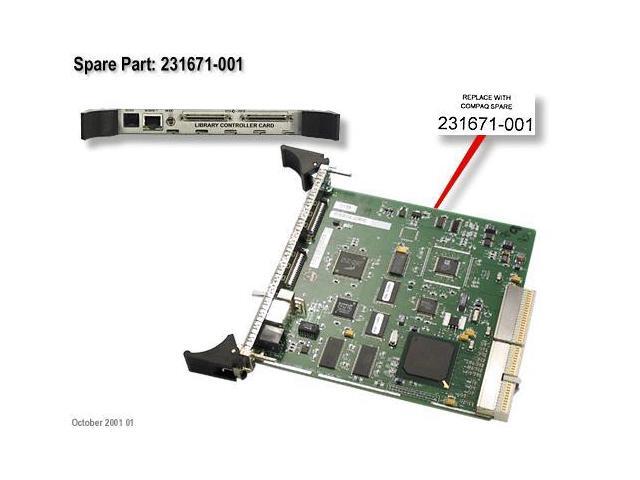 Click here for HP 231671-001 Library Controller Pc Board prices