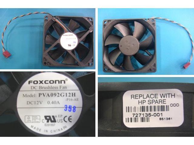 Click here for HP 727135-001 System Cooling Fan Assembly  Size 92... prices