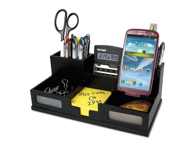 Click here for VICTOR 9525-5 Desktop Organizer Black Wood 5-1/2 i... prices