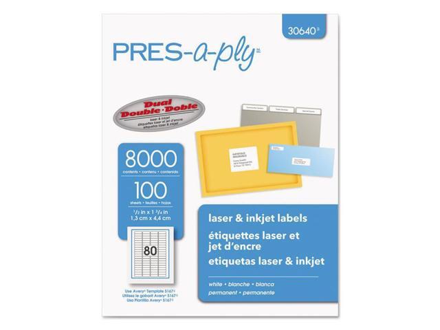 Click here for PRES-a-ply Label Return Address Wh 30640 prices