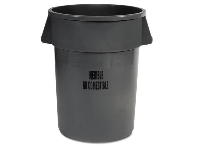 Click here for RUBBERMAID FG264356GRAY 44 gal. Polyethylene Round... prices