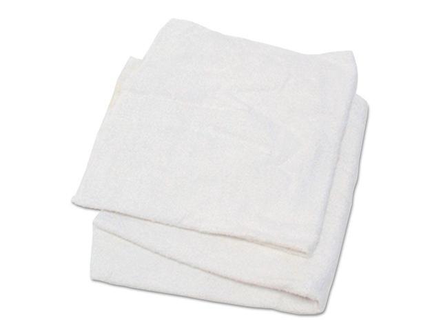 Click here for Hospeco Woven Terry Rags  White  15 X 17  25 Lb/Ca... prices