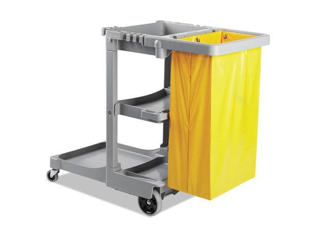 Click here for Boardwalk BWKJCARTGRA Janitors Cart  Three-Shelf... prices