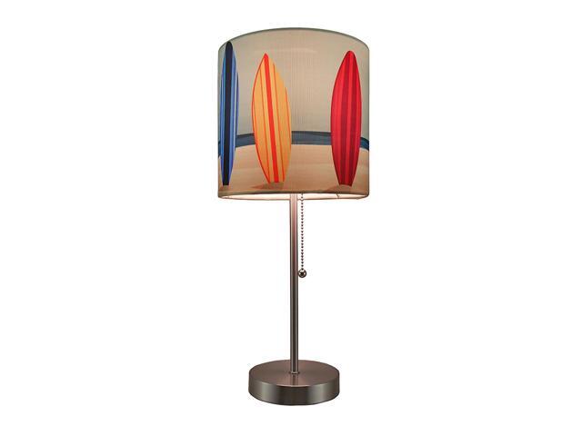 Click here for 18-Inch Stainless Steel Surfboard Table Lamp  a Pe... prices