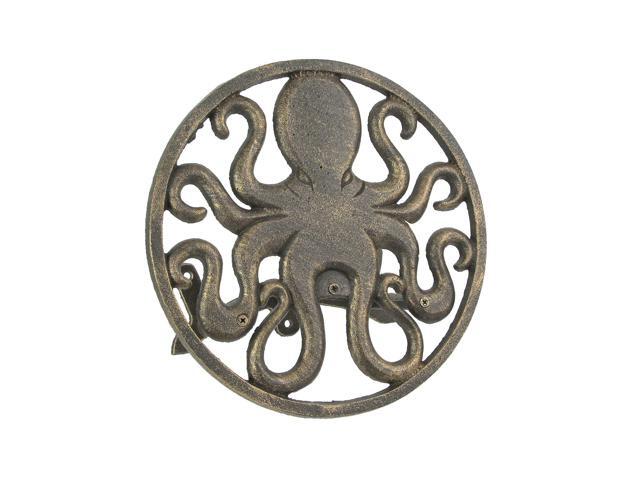 Click here for Cast Iron 12 inch Octopus Decorative Wall Mounted... prices