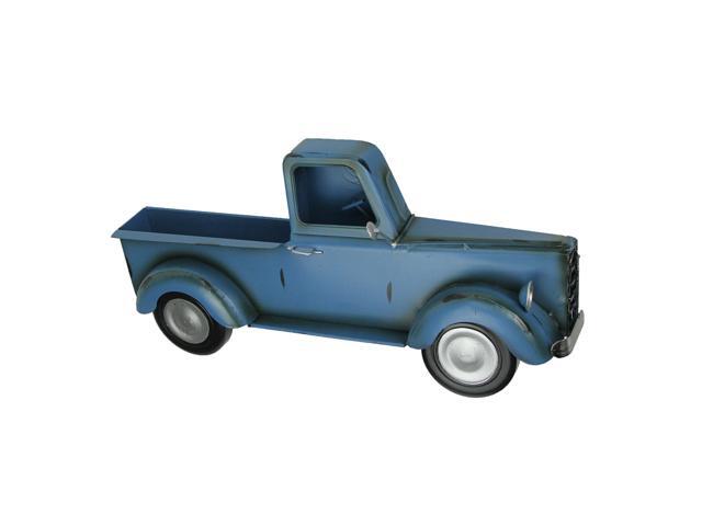 Click here for Metal Blue Vintage Pickup Truck Wall Pocket Farmho... prices