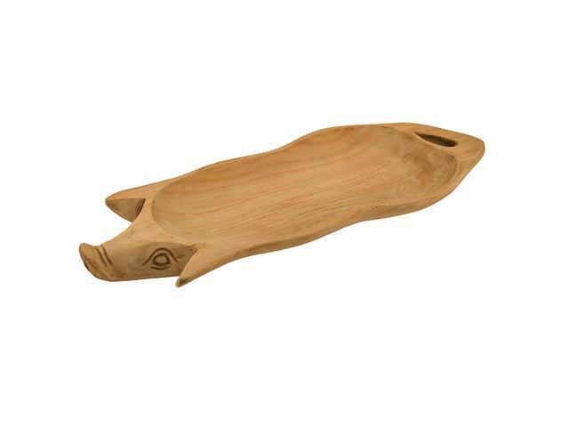 Click here for Hand Carved Pig Shaped Decorative Wooden Serving T... prices