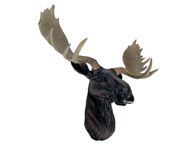 Click here for North American Moose Head Bust Wall Hanging prices