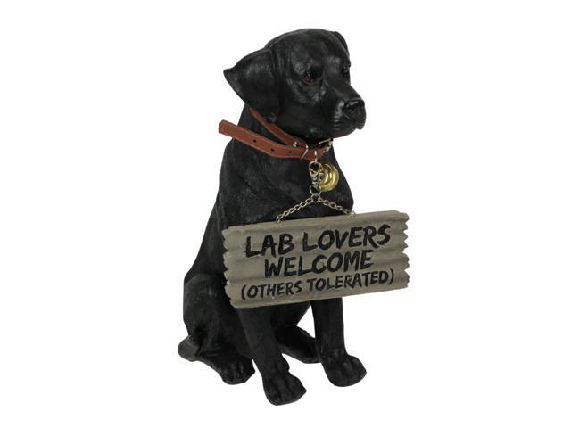 Click here for Charming Black Labrador Indoor Outdoor Welcome Sta... prices