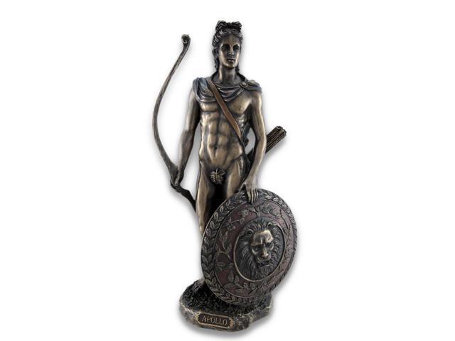 Click here for Greek and Roman God Apollo with Lion Head Shield a... prices