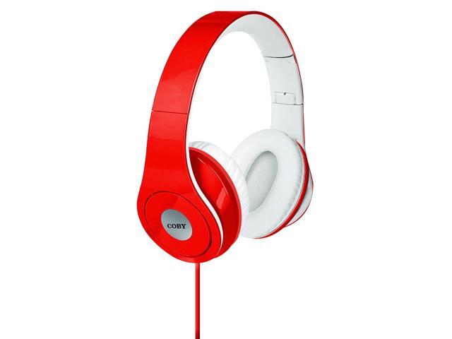 Click here for Coby Jammerz Folding Headphones CVH-803-RED -Red prices