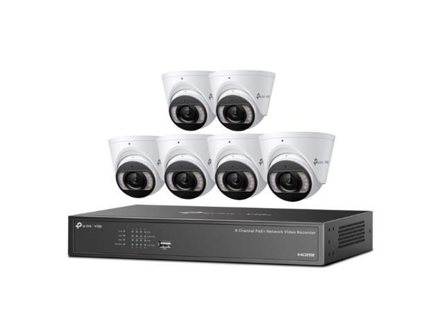 Click here for TP-LINK VIGI NK8MP-T6425-2T 6pcs 4MP Full-Color Tu... prices