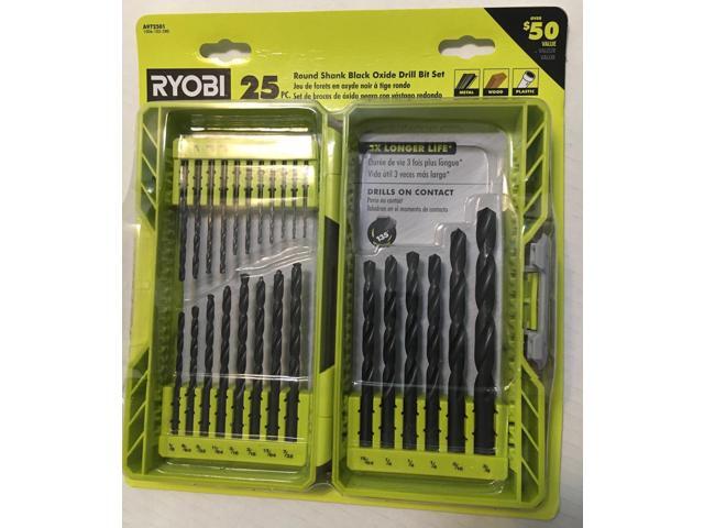 Click here for 25 PC. ROUND SHANK BLACK OXIDE DRILL BIT SET prices