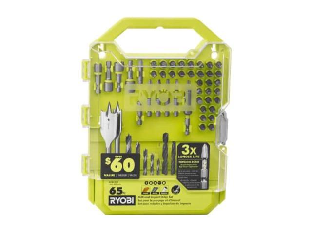 Click here for RYOBI Screwdriver Drill and Impact Drive Bit set (... prices