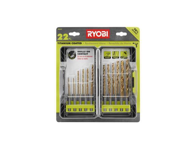 Click here for Ryobi AR2042 22 Piece Titanium Coated Drill Bit Se... prices