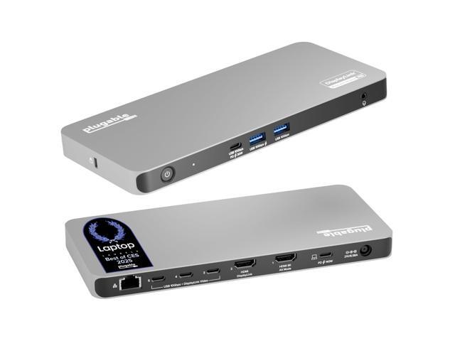 Click here for Plugable USB C Docking Station 5 Monitors  140W Di... prices