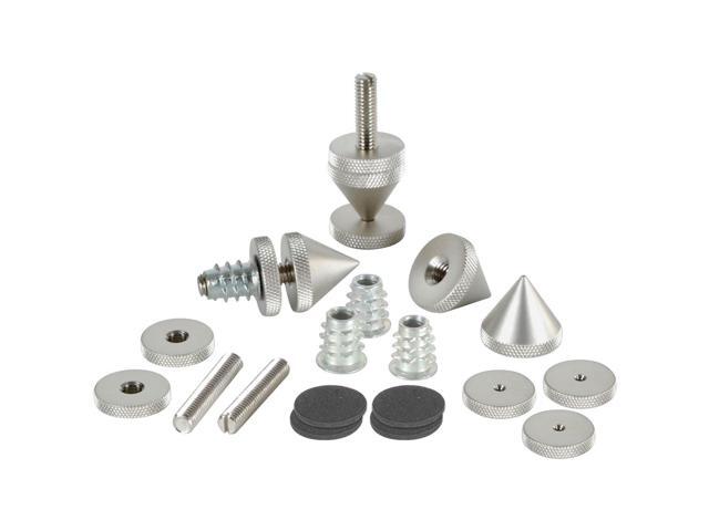 Click here for Dayton Audio DSS5-SN Satin Nickel Speaker Spike Se... prices