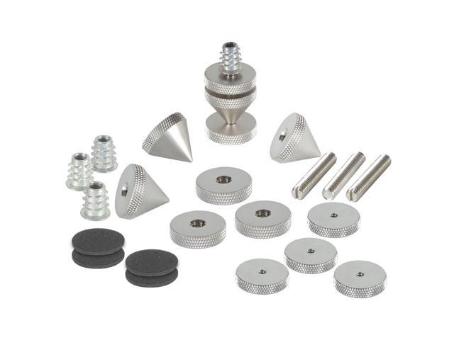 Click here for Dayton Audio DSS6-SN Satin Nickel Speaker Spike Se... prices