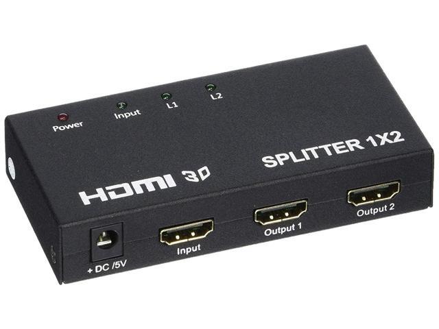 Click here for 4XEM 4XHDMISP1X2 2Port HDMI Splitter & Signal Ampl... prices