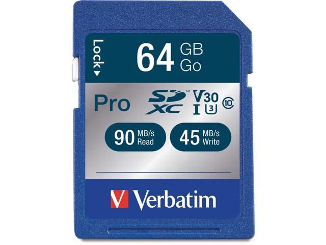 Click here for VERBATIM CORPORATION 98670 64GB PRO 600X SDXC MEMO... prices